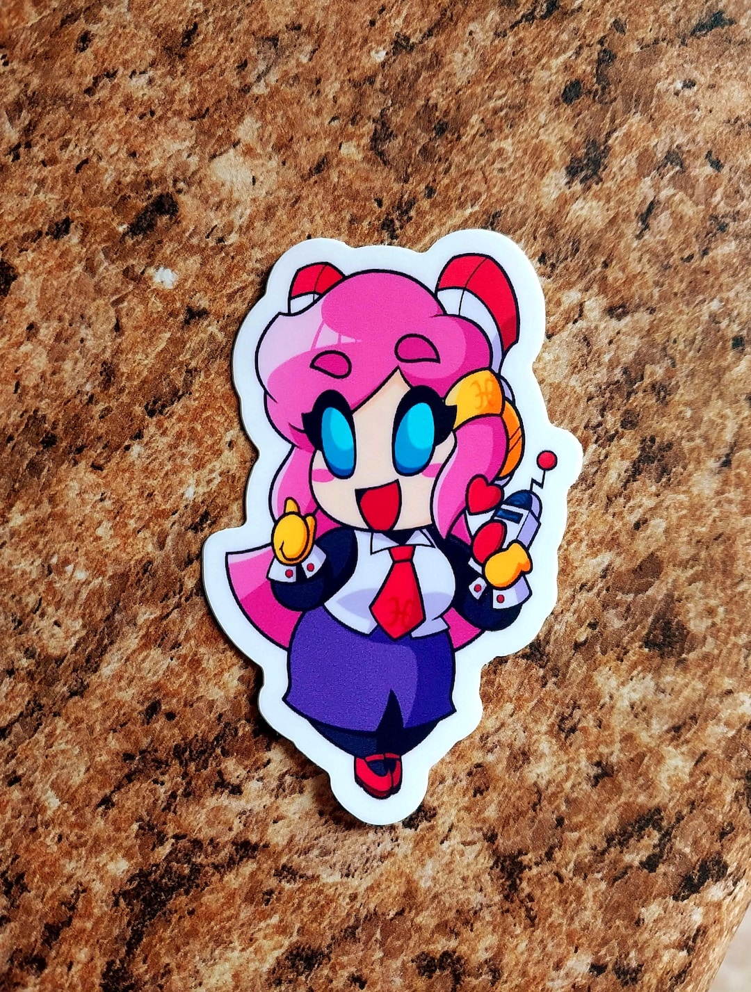 Susie Gijinka (kirby) Matte Sticker - Etsy