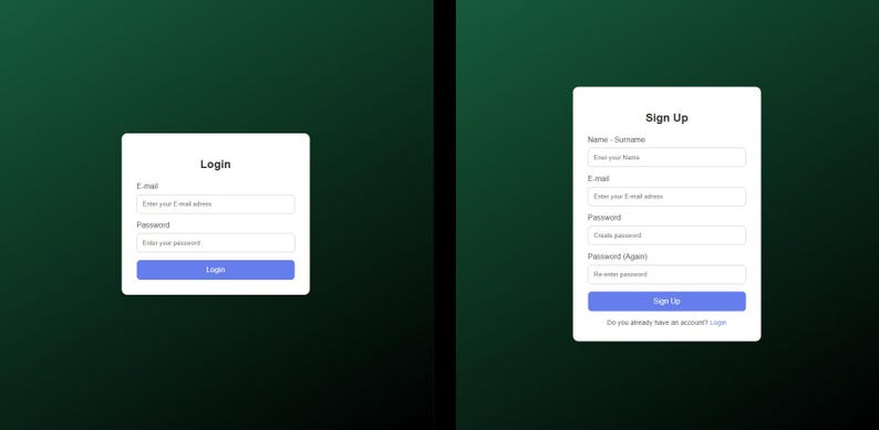 Modern HTML & CSS Login and Sign up Form Templates – Responsive, Clean ...