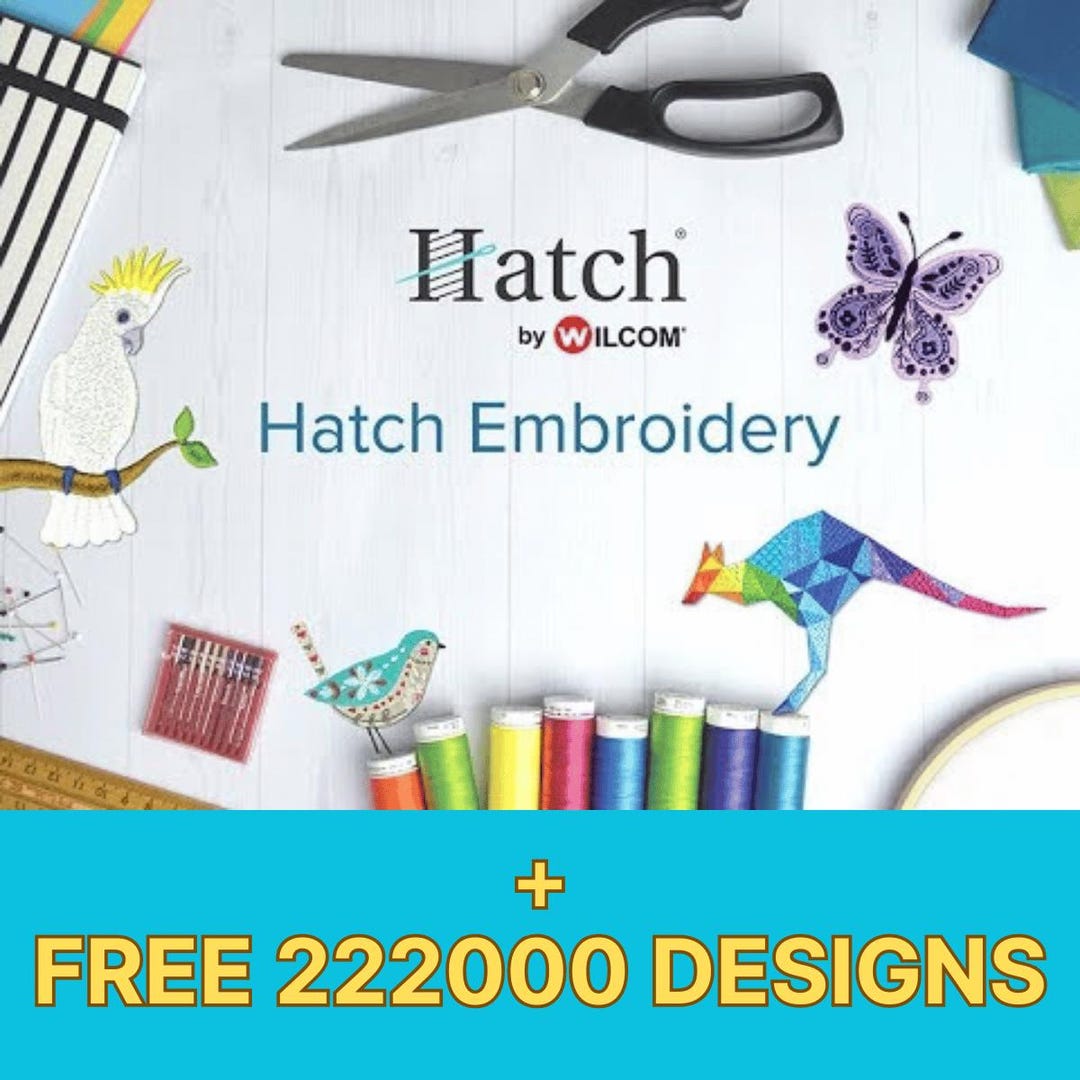 Hatch Embroidery 2 Embroidery Software Digitizying– Full Version ...