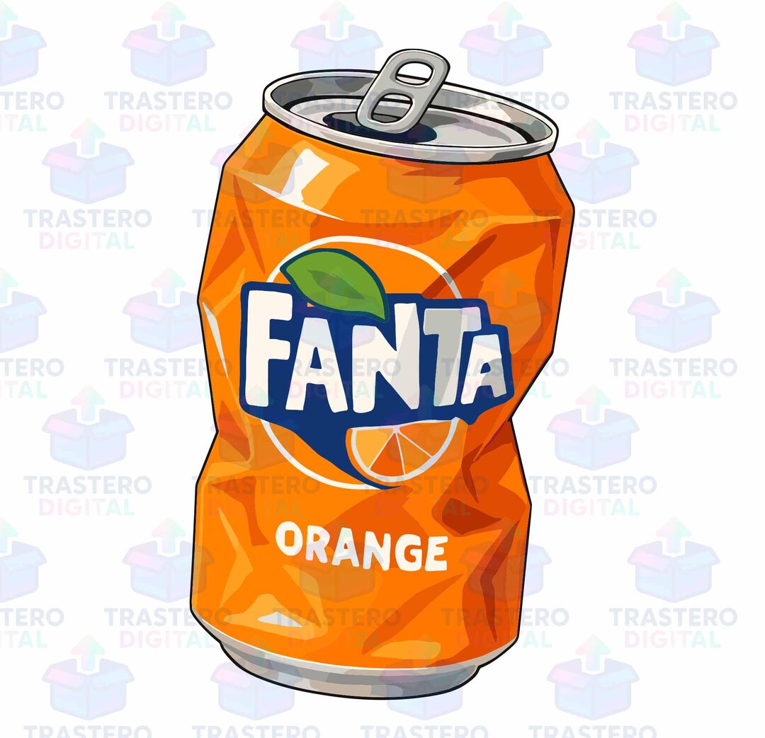 Fanta Can SVG, SVG File, Instant Download - Etsy