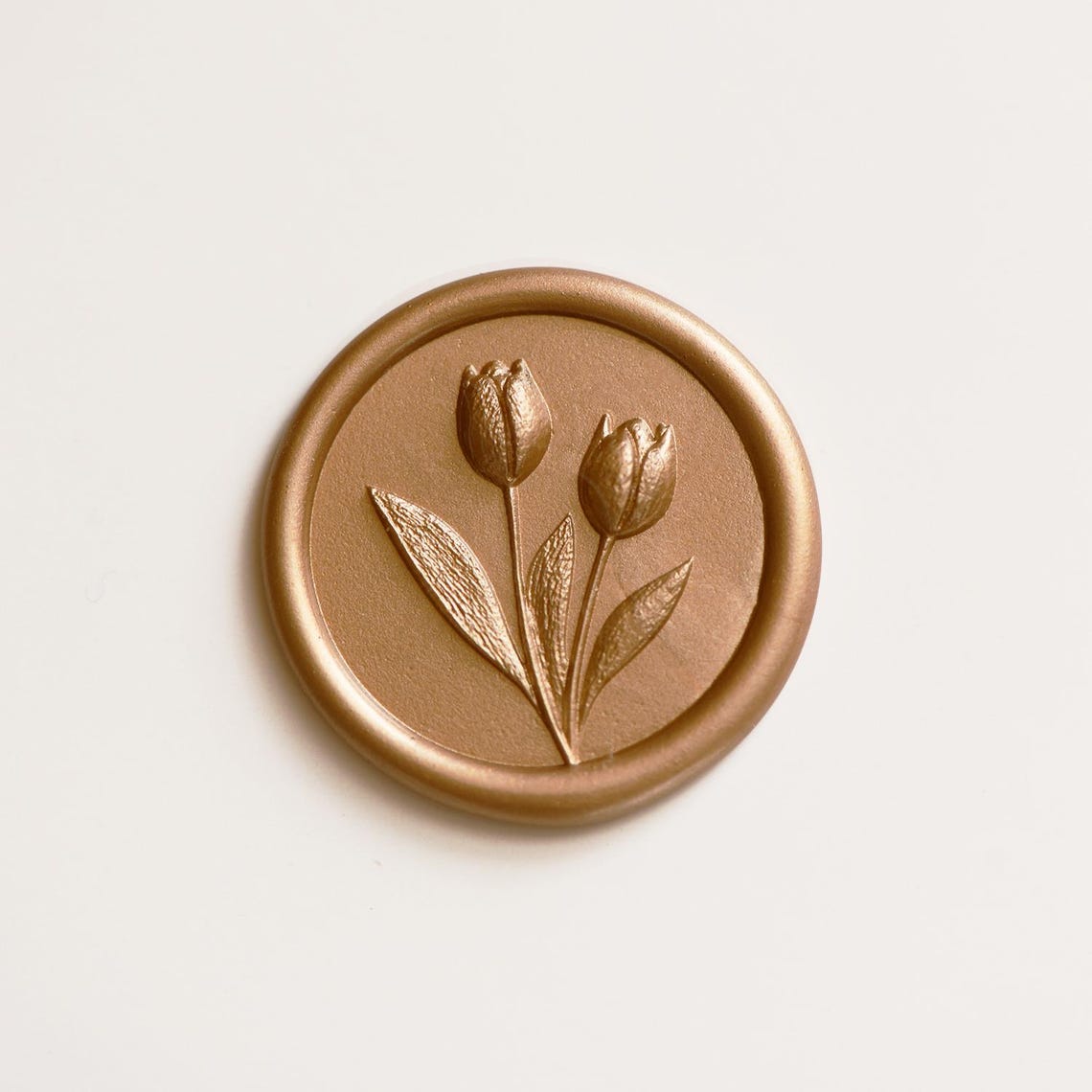 Pelargon Design 3D Tulip Wax Seal Stamp | Wedding Invitations, Cards ...