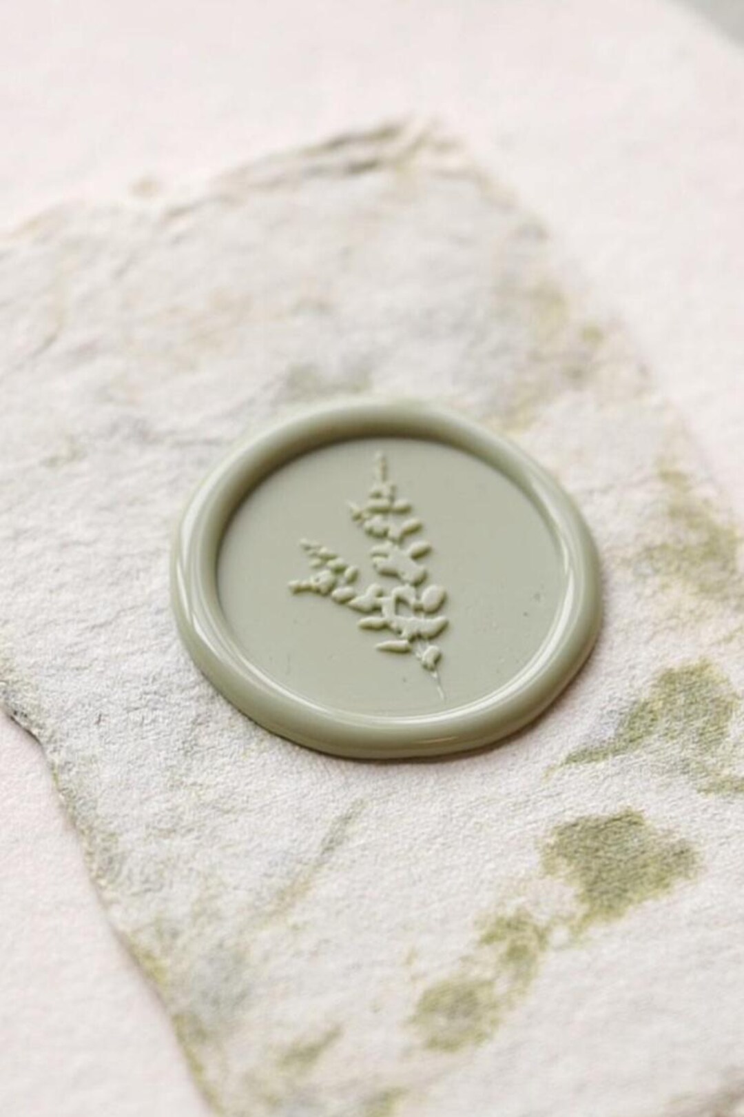 Pelargon Design Eucalyptus Bouquet Botanical Wax Stamp Wax Seal Stamp ...