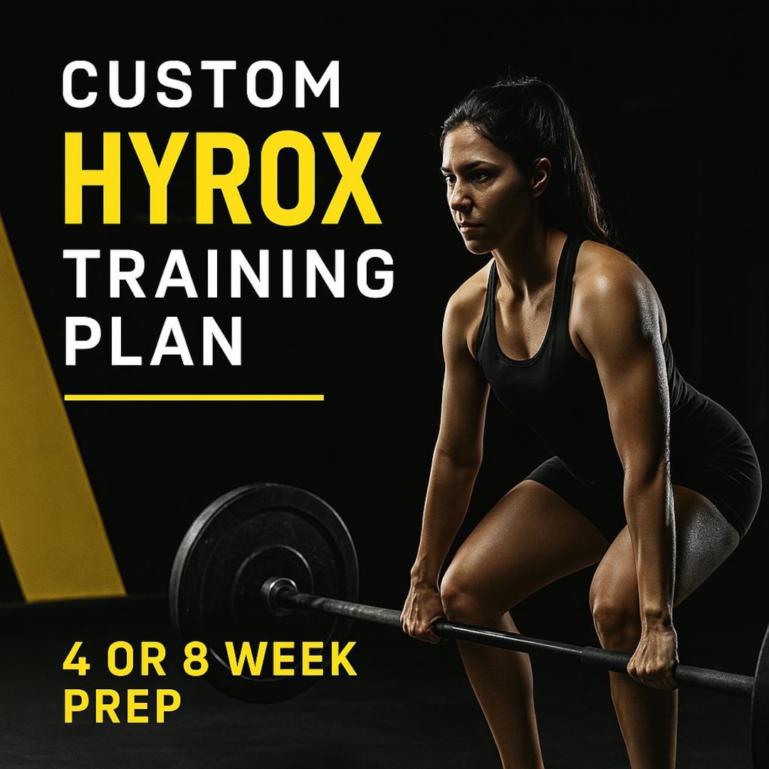 Custom Hyrox Training Plan for Women | Personalized 4 or 8 Week Prep ...
