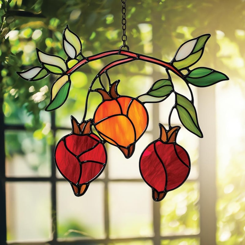 Glass Pomegranate - Etsy