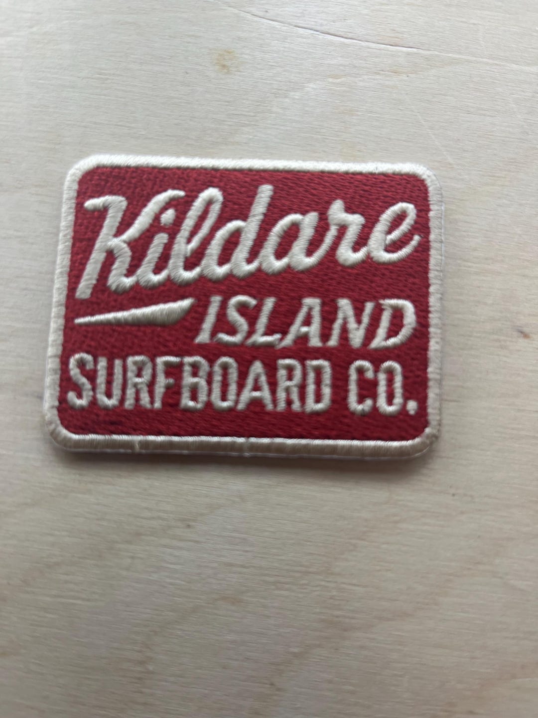 Kildare Island Surfboard Co. Embroidered Patch – Retro Surf, Coastal ...