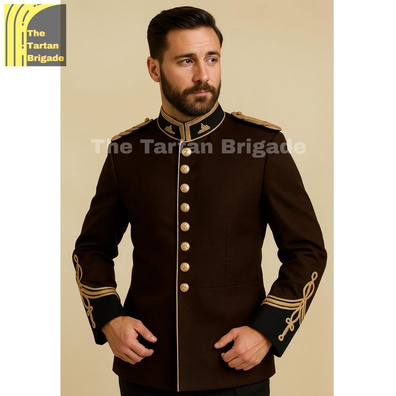 Anglo Zulu War Jacket, 1879 British Army Officer Wool Tunic, Green ...