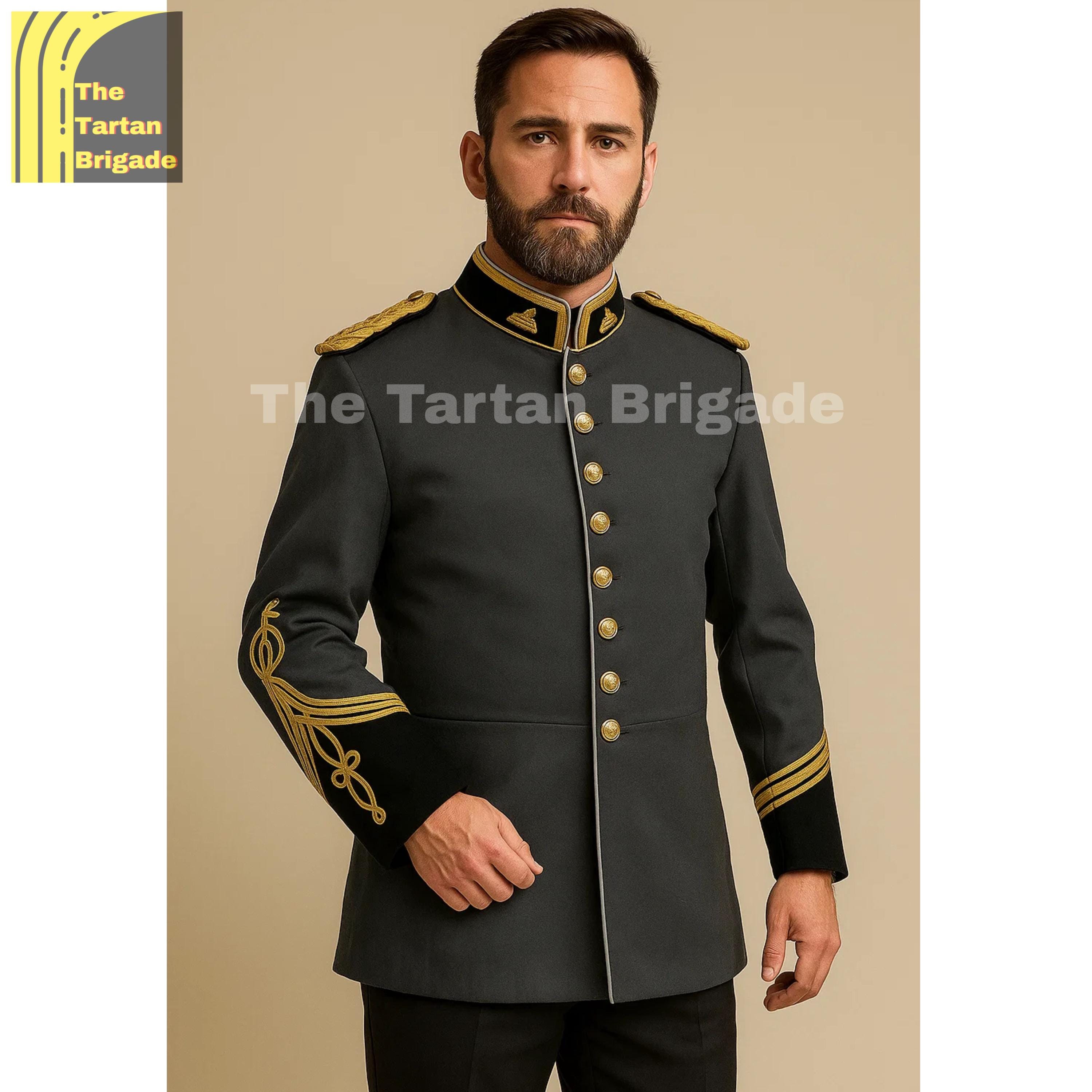 Anglo Zulu War Jacket, 1879 British Army Officer Wool Tunic, Green ...