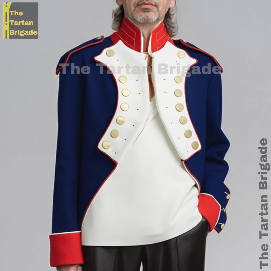 Brand New French Napoleonic Military Regency Tailcoat | Historical ...