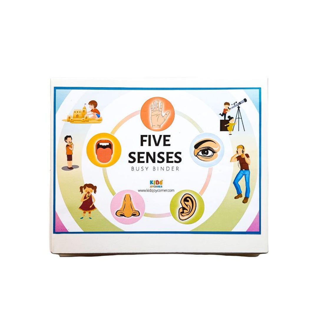 Five Senses Busy Book: Preschool Learning Activities - Etsy