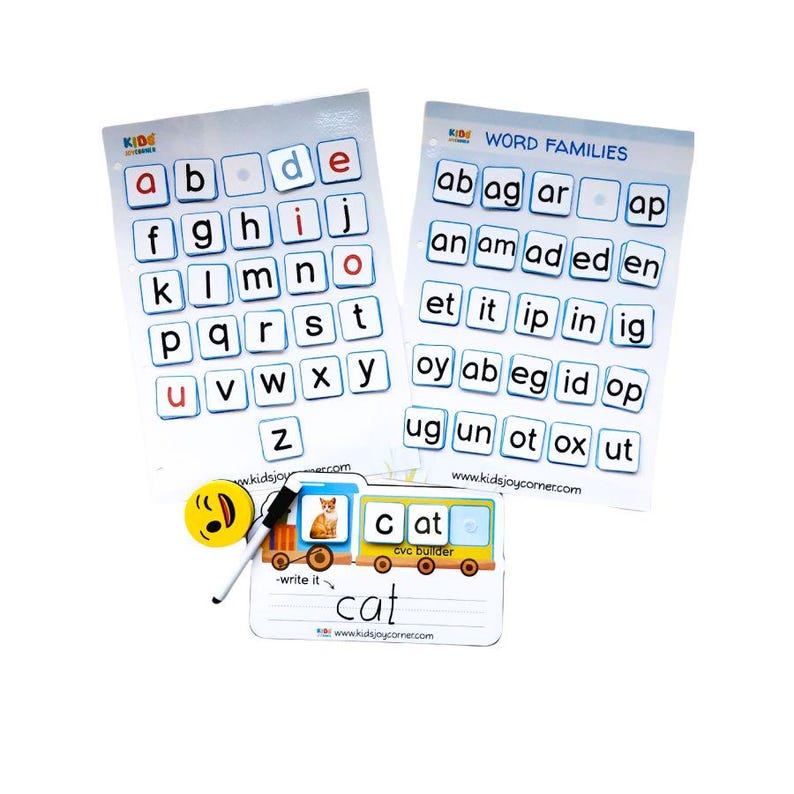 CVC Word Families Busy Book Part 1 | Preschool Printable Phonics ...