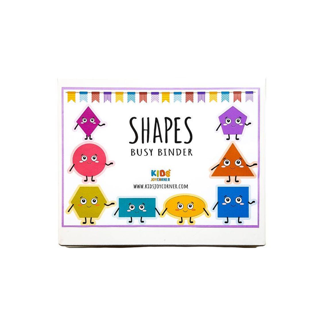 Shapes Busy Book | Printable Shape Recognition and Tracing Activities ...