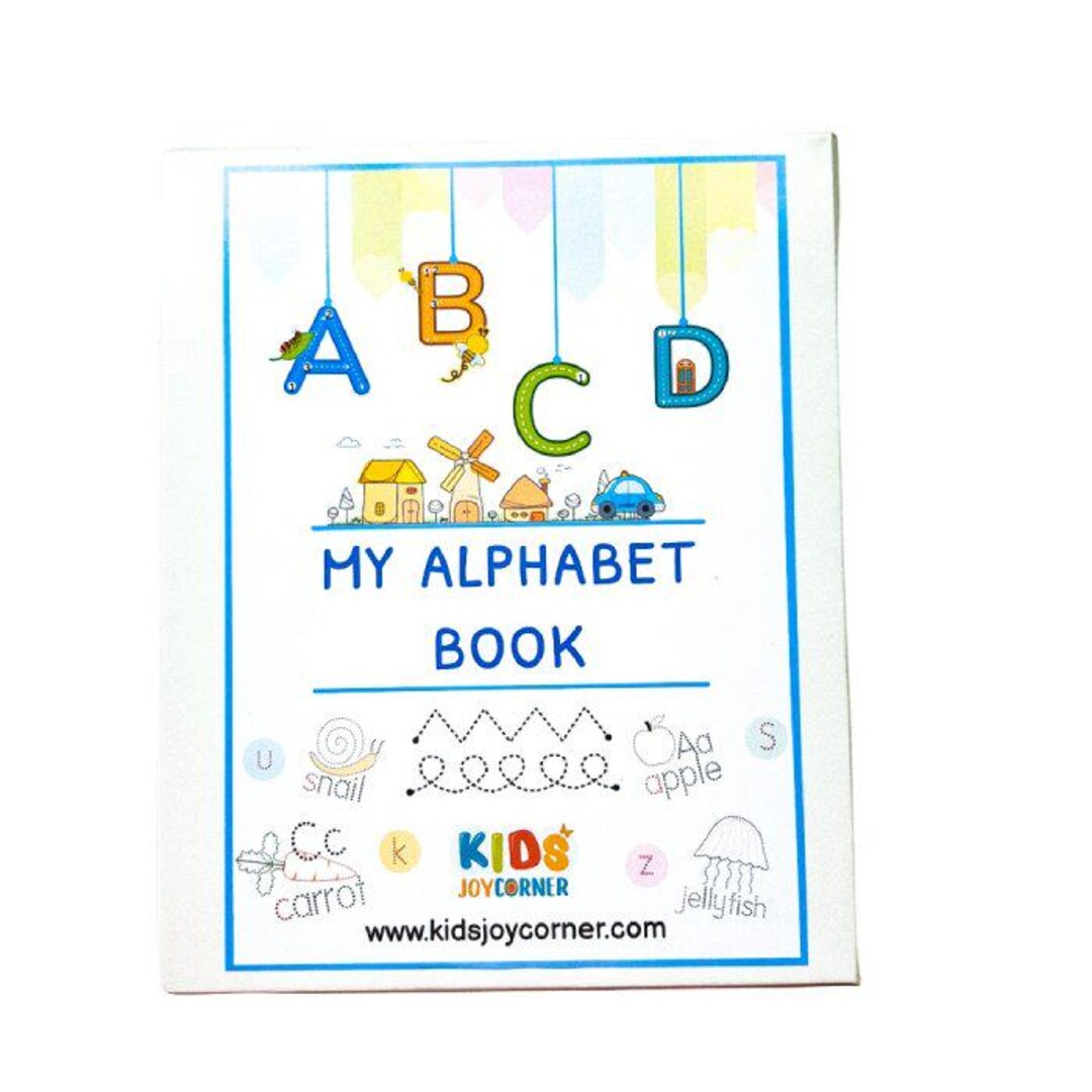 Alphabet Tracing Busy Book: Preschool Learning Workbook - Etsy