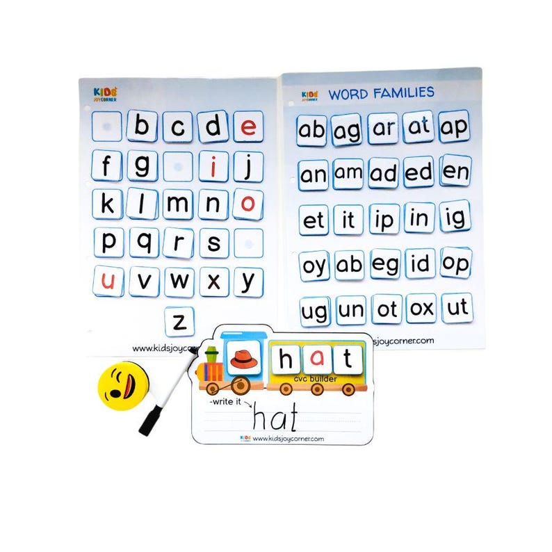 CVC Word Families Busy Book Part 1 | Preschool Printable Phonics ...