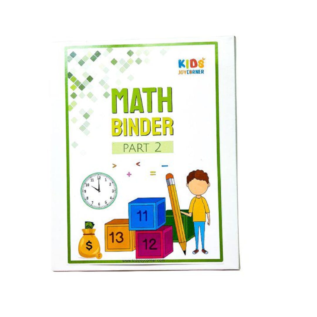 Math Activities Book Part 2 | Printable Counting, Addition, Subtraction ...