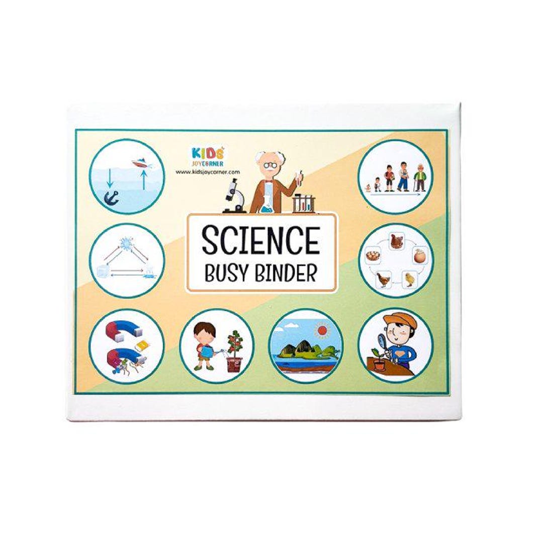 Science Busy Book | Printable Learning Activities for Kids | Life ...