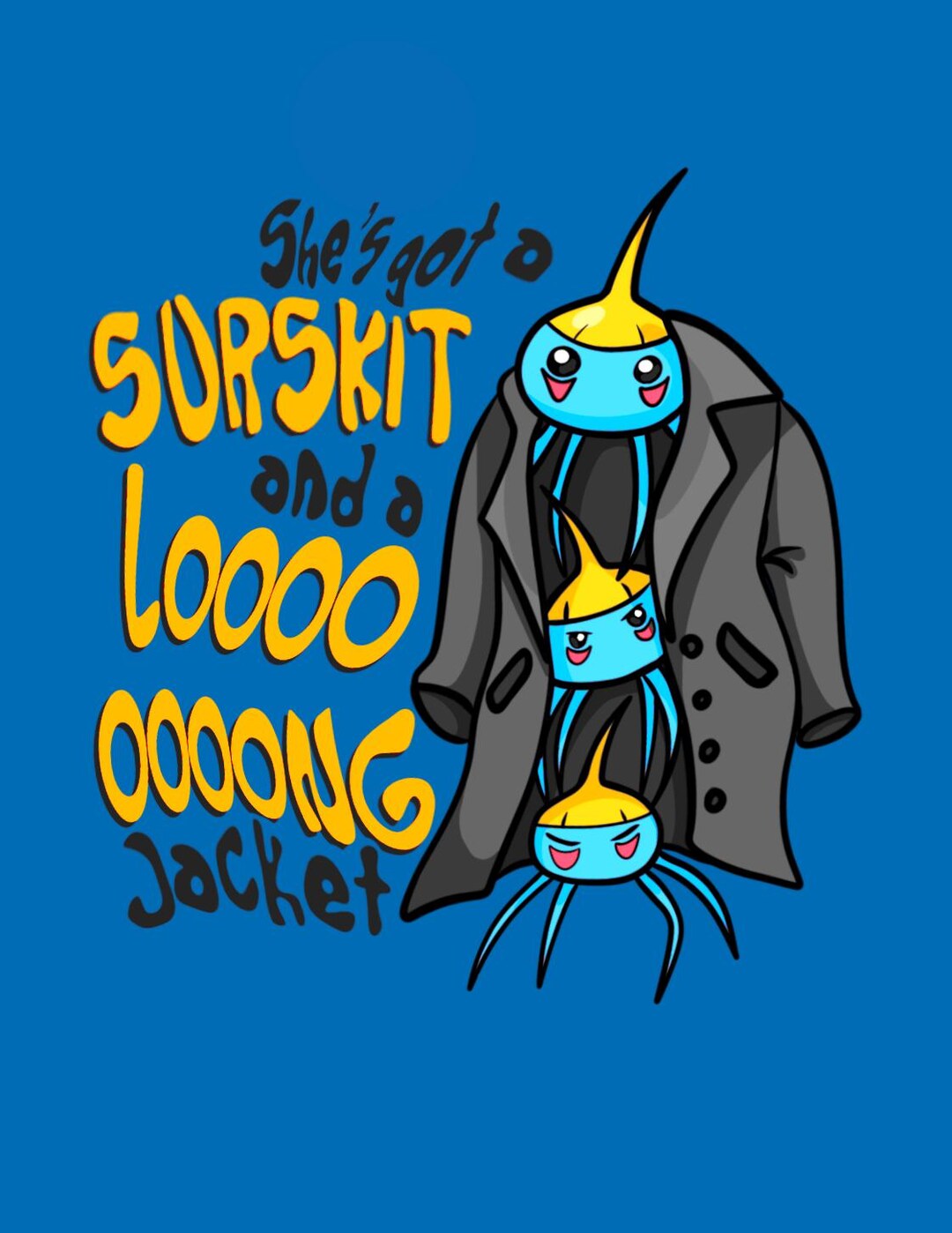 Pokemon Surskit Sticker 3” - Etsy