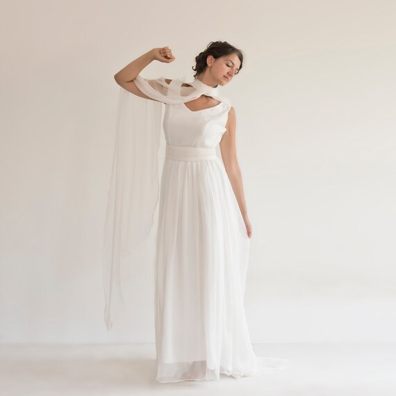 Wedding Dress Silk Wedding Dress Simple Wedding Dress - Etsy