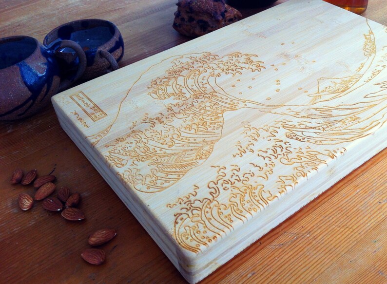 Engraved Chopping Board Wood Butcher Block or Charcuterie | Etsy