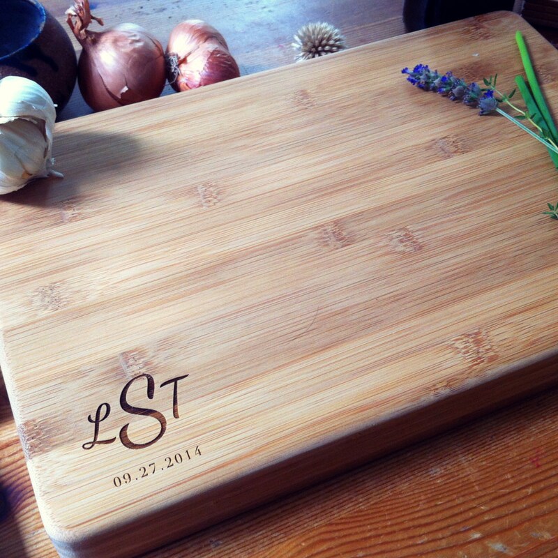 Monogram Cutting Board - Etsy