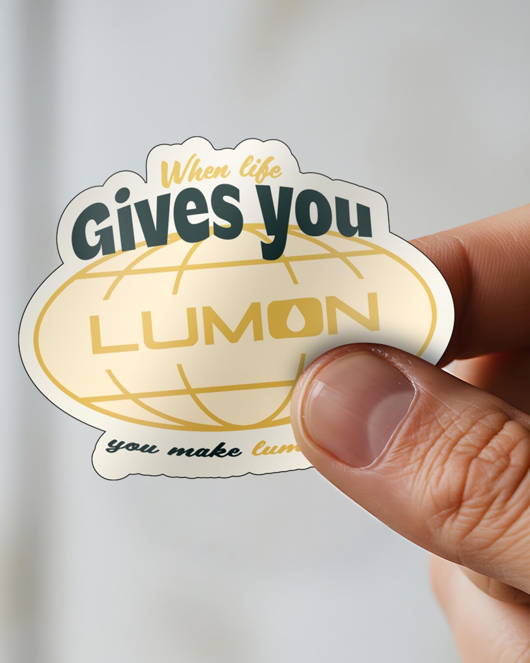 Severance-inspired Lumon Pun Kiss-cut Stickers, TV Show Fan Gift ...
