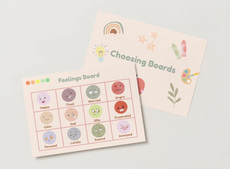 Printable Communication Boards for Kids | Visual Support for Choice ...