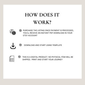 Printable Habit Tracker PDF | Daily & Monthly Goal Planner | Personal ...