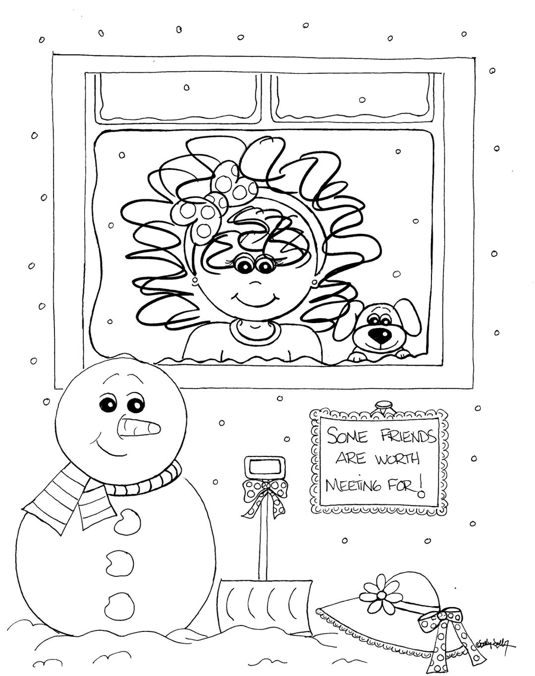 Silly Sally fella, Some Friends Are Worth Melting For - Etsy