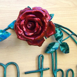 Copper Rose Bush for Mother Metal Sculpture - Etsy