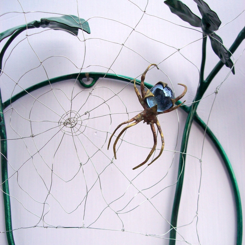 Spider Metal Sculpture - Etsy