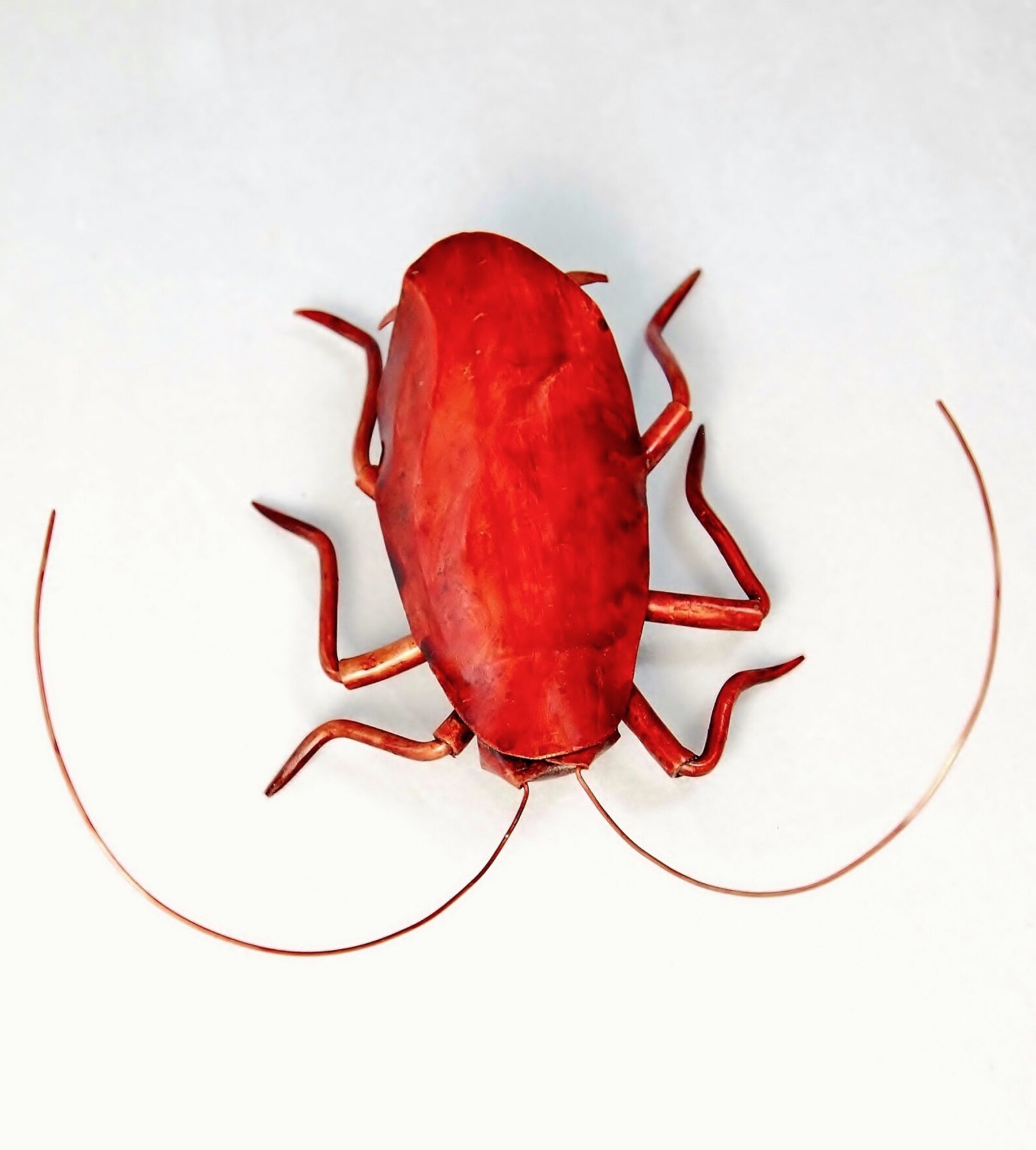 3 1/2 Inch Red Roach Wall Copper Metal Sculpture - Etsy