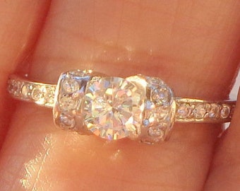 Vintage promise ring | Etsy