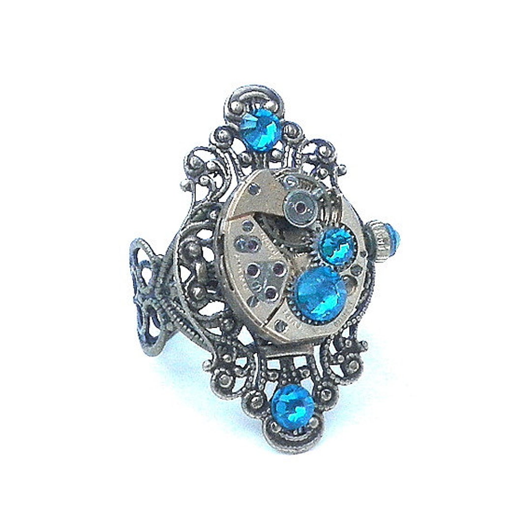 Stunning Steampunk Ring - Etsy