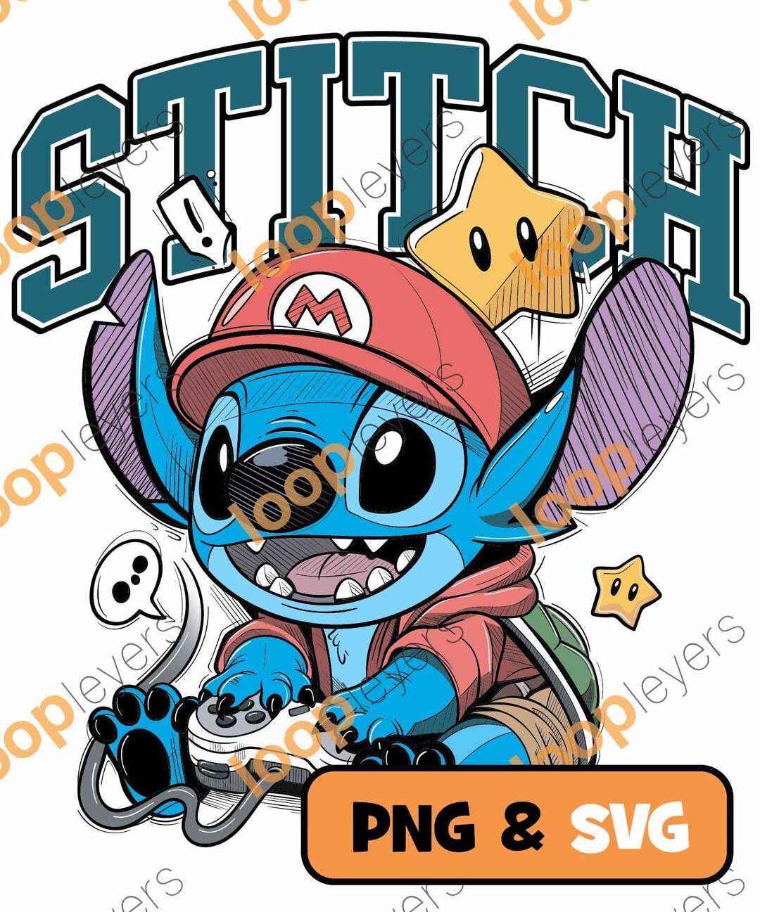 Stitch PNG, Stitch SVG, Stitch Clipart, Digital Download, High ...