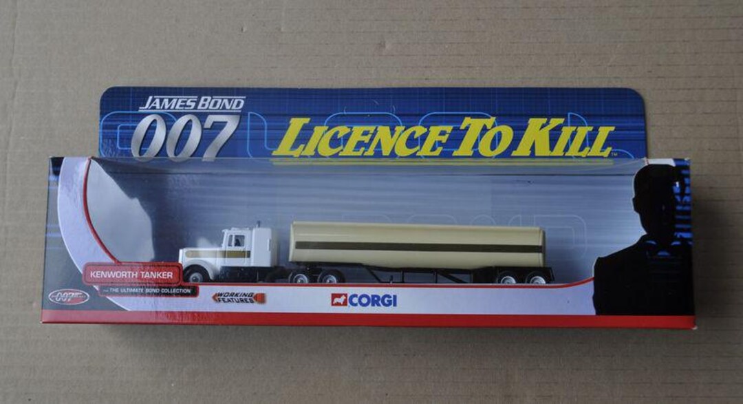 Corgi Licence to Kill James Bond Kenworth Tanker - Etsy