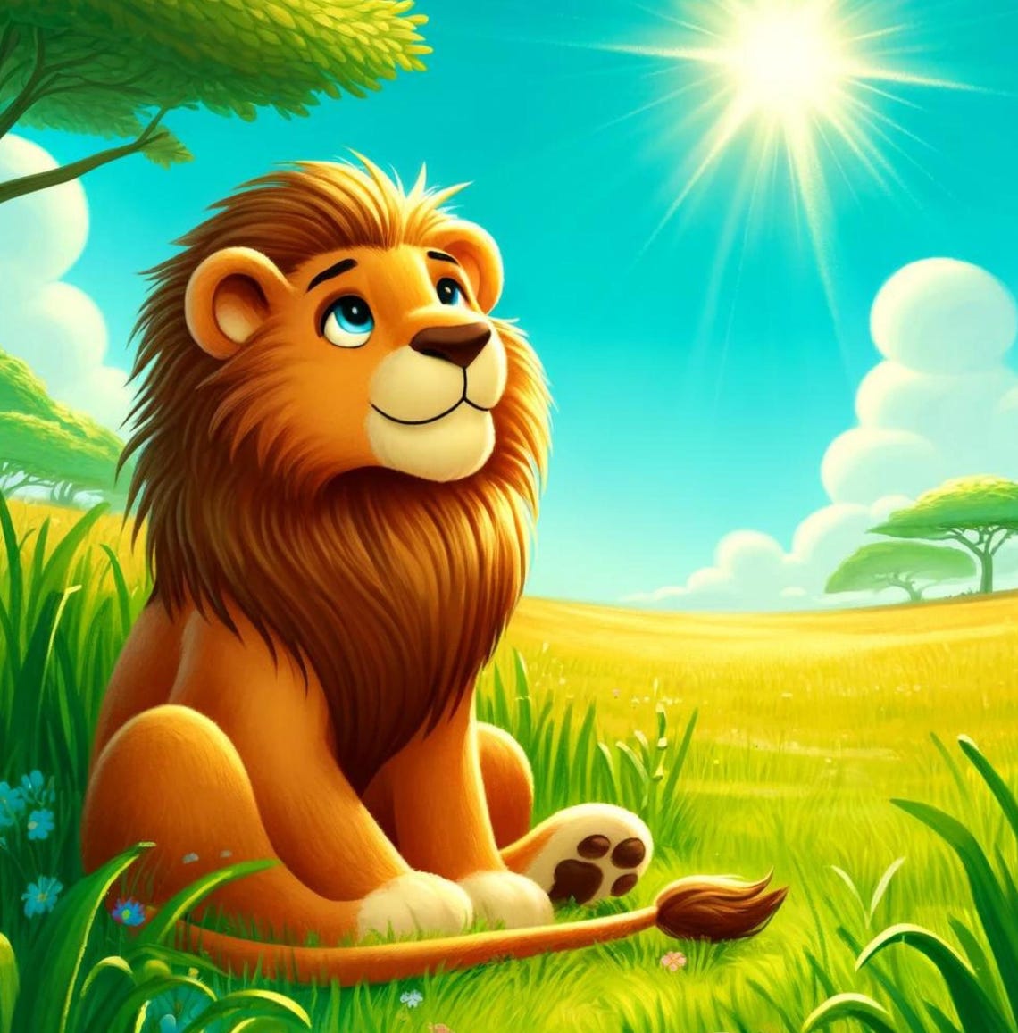 The Lion Who Lost His Roar – Printable Kids Book PDF | Uplifting ...