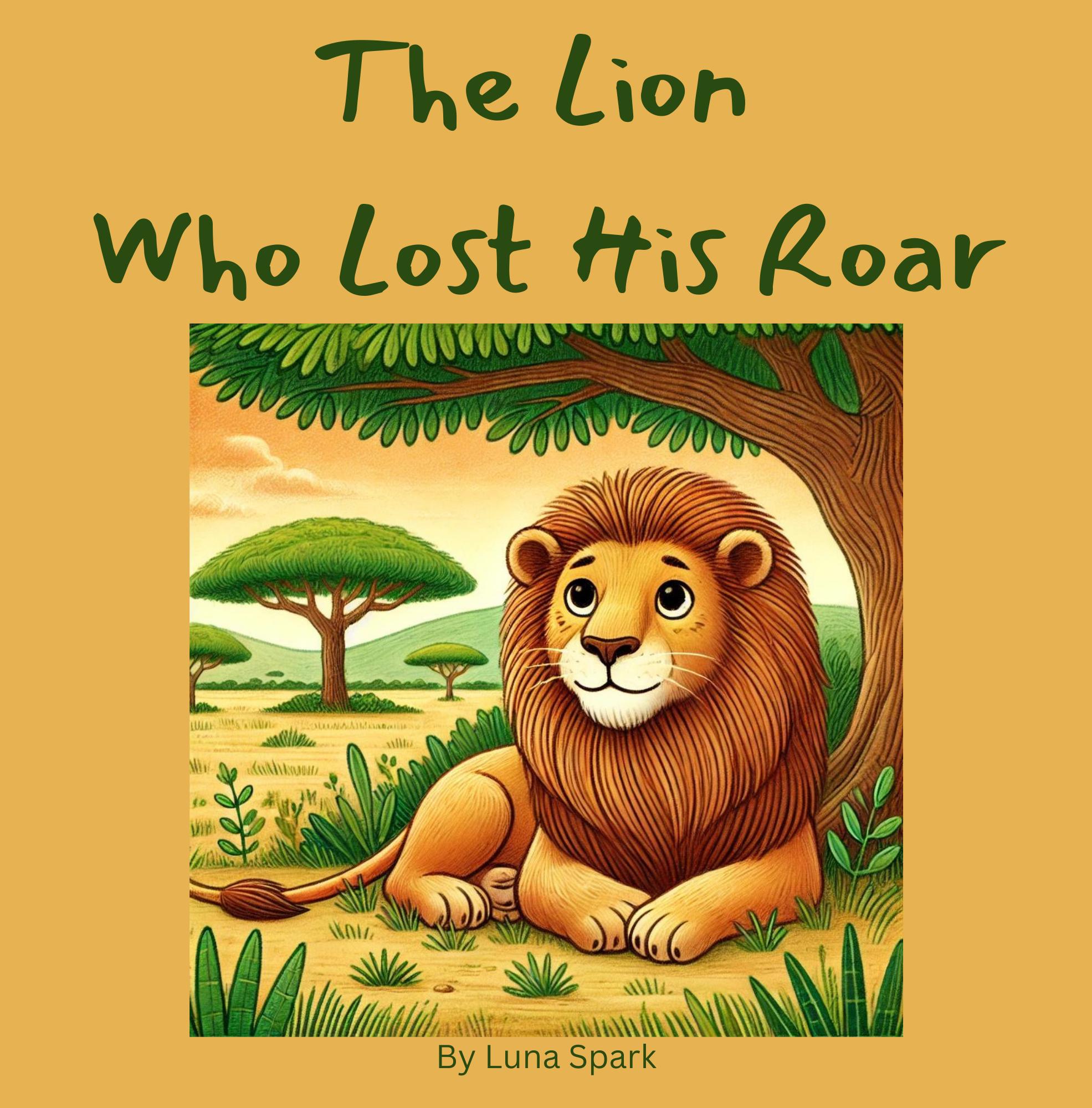 The Lion Who Lost His Roar – Printable Kids Book PDF | Uplifting ...