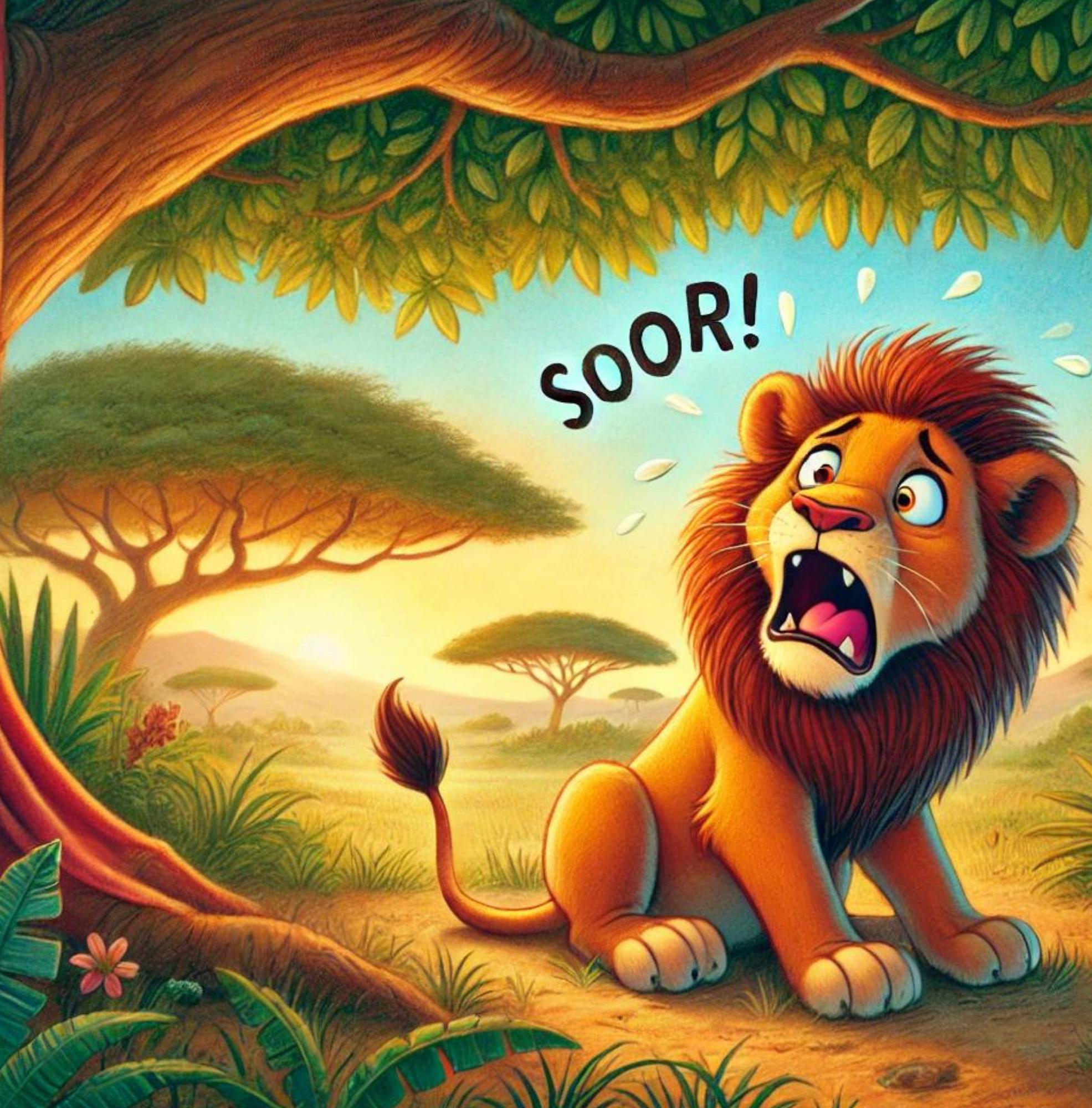 The Lion Who Lost His Roar – Printable Kids Book PDF | Uplifting ...