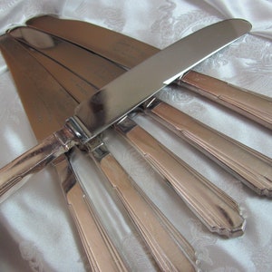 Rare Harrods Knightsbridge London - James Dixon JD - Set of 6 Silver ...