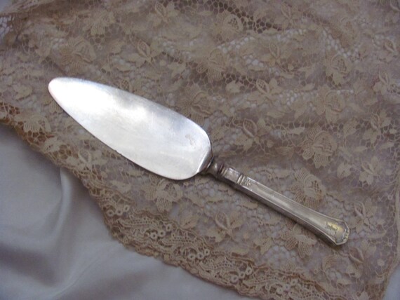 Pompeian Vintage Silver Plate Cake Pie Dessert Server - Etsy