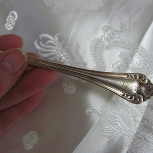 Antique Silver Plate Twisted Master Butter Knife Orante Fancy Rare ...