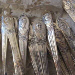 Silver Plate President Collectible Spoon - Your Choice // Many to ...