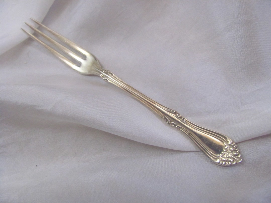 RARE Silver Plate Berry Strawberry Fork 5" // Berlin Pattern 1899 ...