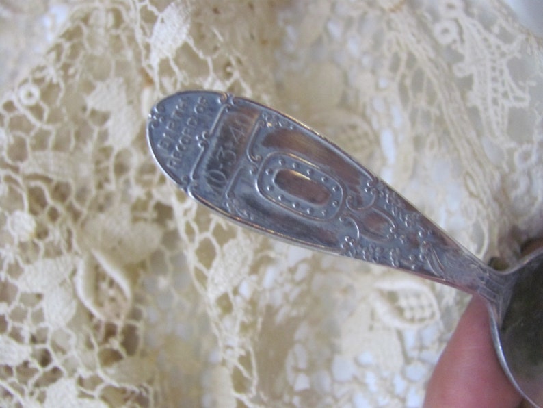Silver Plate Baby Spoon Engraved Birth Record YOUR CHOICE - Etsy
