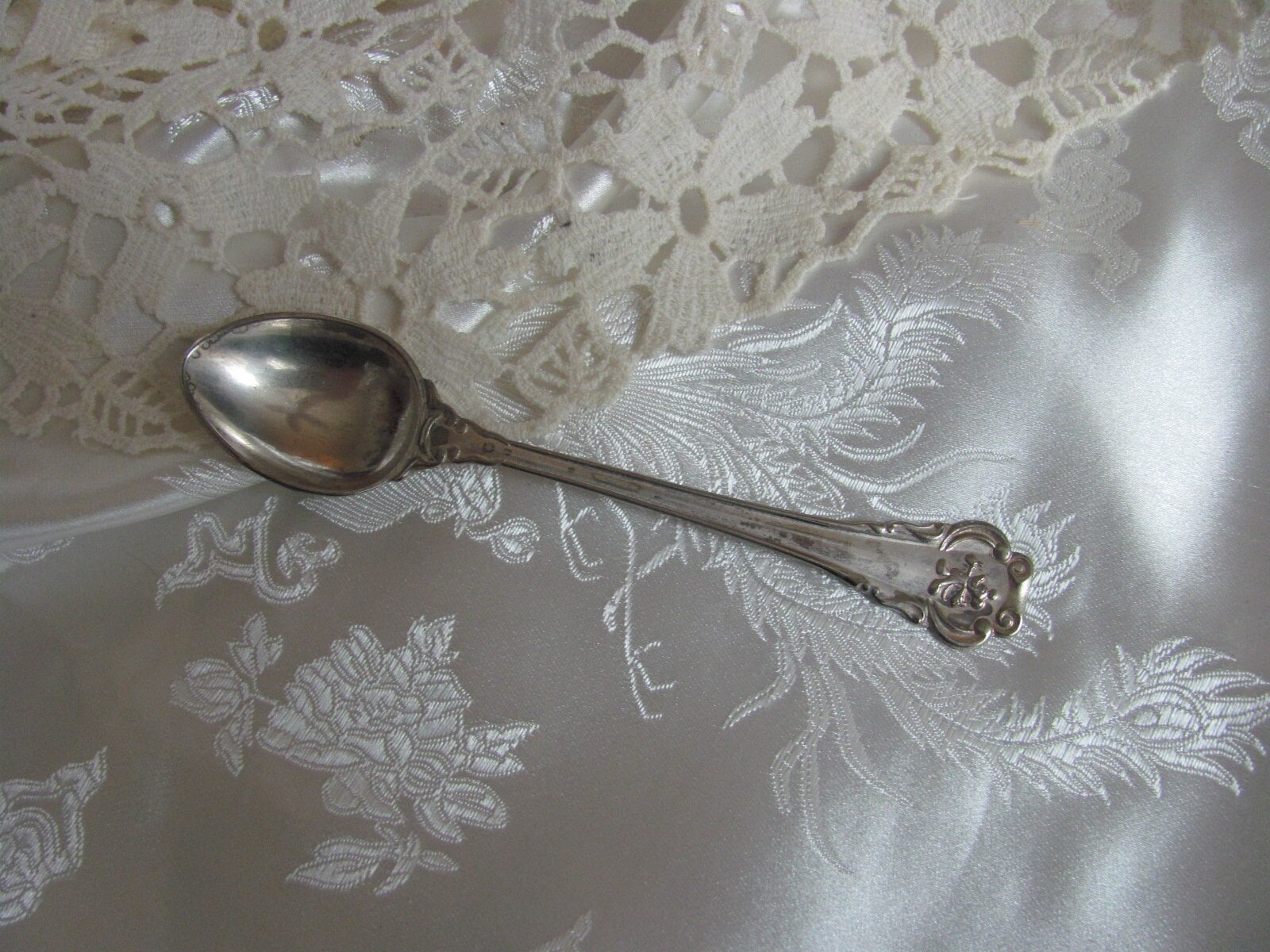 Tiny Mickey Mouse Silver Spoon