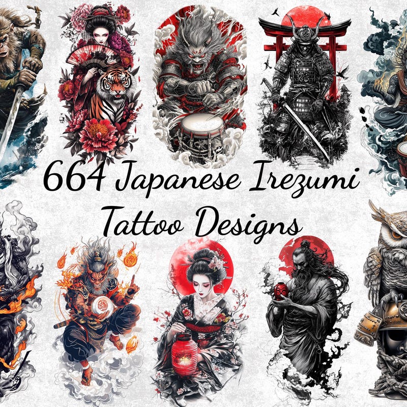 Irezumi - Etsy