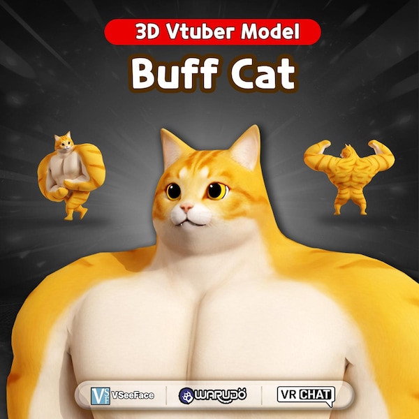 Cat Vrchat Avatar - Etsy