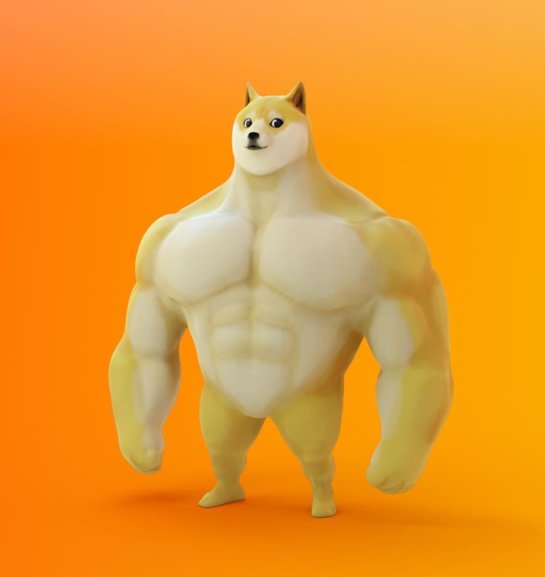 3D Print DOGE Meme STL Model - Etsy