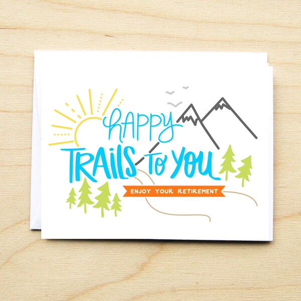 Happy Trails to You - Etsy