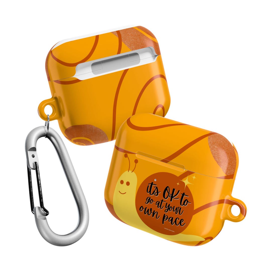 Snail Motif Airpods Gen 3 Case | Cute Earbuds Holder, Gift for Students ...