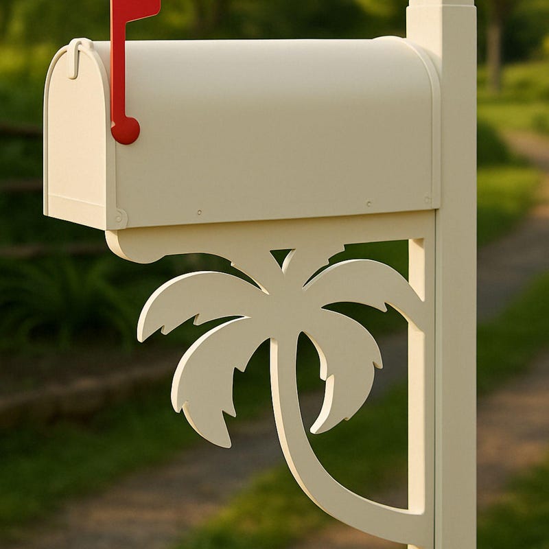 Palm Tree Mailbox - Etsy